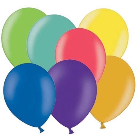 12 Latex Balloons Party Decorations Assorted Colours In Packs Of