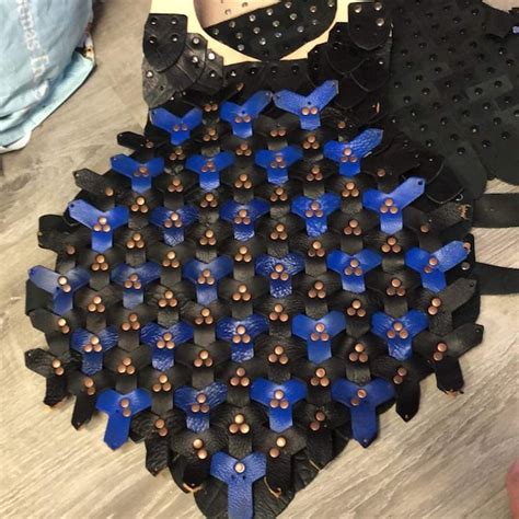 Riveted Lamellar Armor Kit Etsy