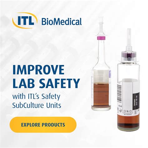 Itl Biomedical On Linkedin Safety Subculture Units