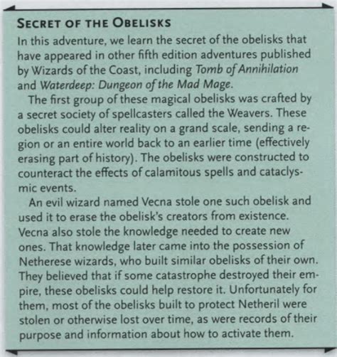 Lore Conspiracy Theory R Dnd