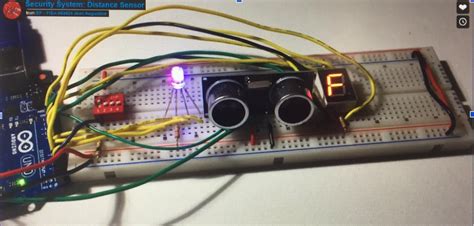 Arduino Ultrasonic Security System 5 Steps Instructables