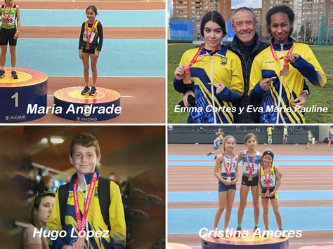 Los Atletas Del Club Atletismo Torrejón Logran Cinco Medallas De Bronce
