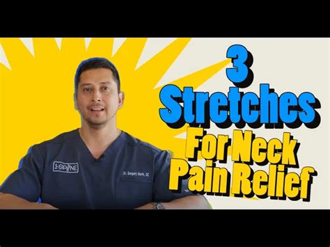 Stretches For Neck Pain Relief In Lubbock TX Spine Chiropractic