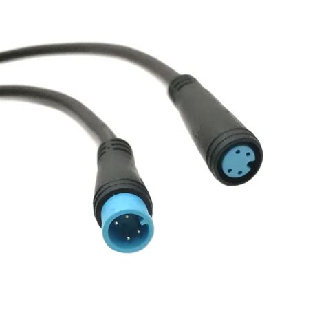 6mm Small Size Ip65 Electric Bike Waterproof Connector M6 Female M8