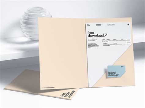 Folder Mockup The Free Mockup