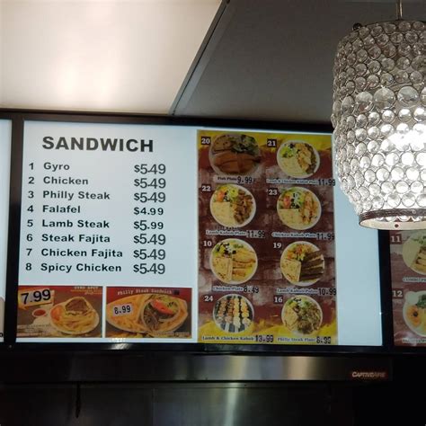 Menu At Gyro Spot Llc Restaurant Nashville