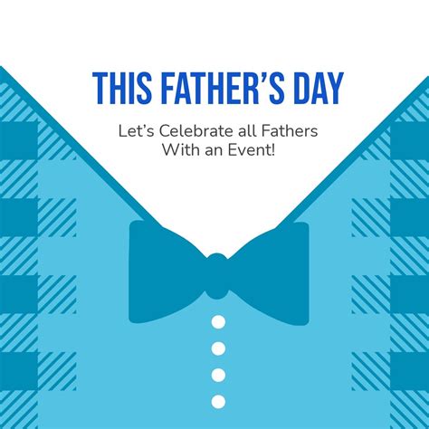 free father s day event linkedin post template to edit online