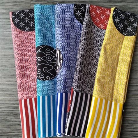 Jual Belanja Kain Batik Motif Karakter Ondel Ondel Khas Jakarta Betawi