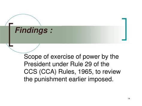 PPT SELECTED CASE LAWS CCS CCA RULES 1965 PowerPoint Presentation ID 1456130