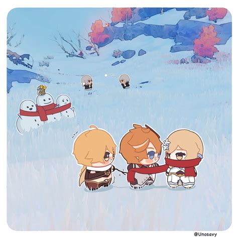 Lumine Aether Trailblazer Tartaglia Stelle And 1 More Genshin Impact And 3 More Drawn By