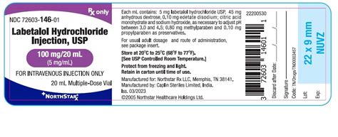 Labetalol Package Insert