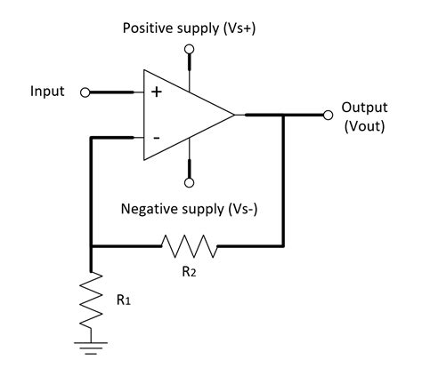 Op Amp Non Inverting Amplifier Circuitlab Riset
