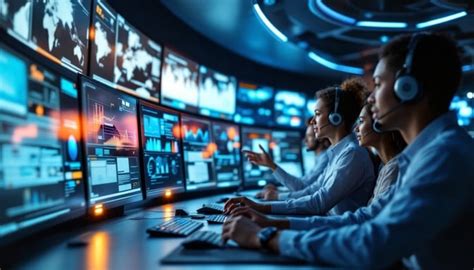 Free Command Center Monitoring Image Download At Stockcake