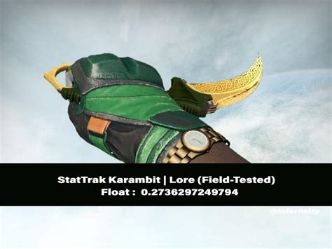 Stattrak Karambit Lore Ft Csgo Skins Knives Video Gaming Gaming