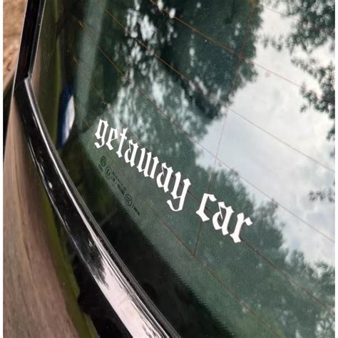 Jual Cutting Sticker Getaway Car Model 2 Taylor Swift Swifties Shopee