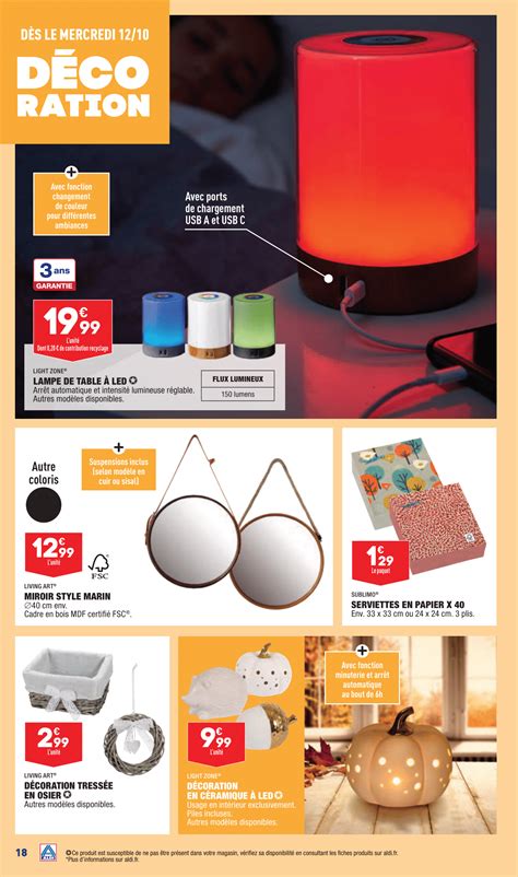 Catalogue ALDI Arrivage De La Semaine Du Au Octobre Catalogue