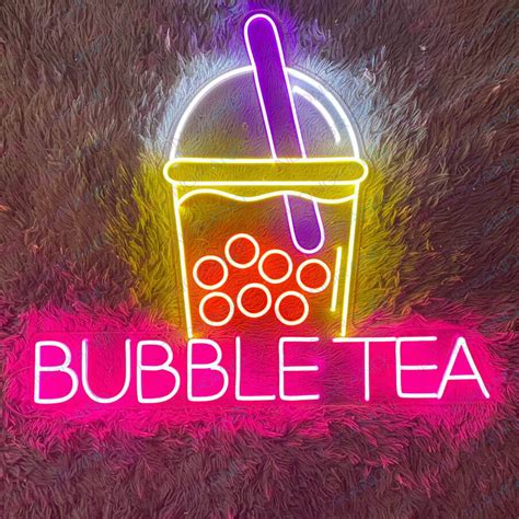 Bubble Tea Neon Sign Drink Led Light Neongrand
