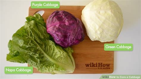 3 Ways To Core A Cabbage Wikihow