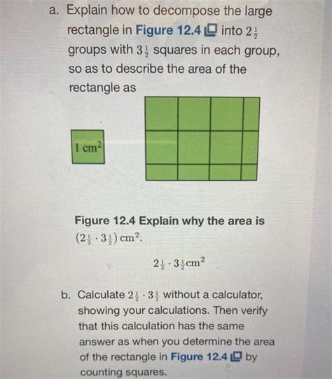 solved a explain how to decompose the large rectangle in