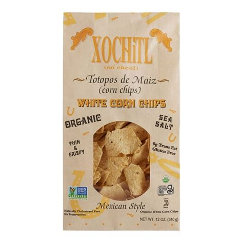 Xochitl Organic Totopos De Maiz Corn Tortilla Chips 12 Oz