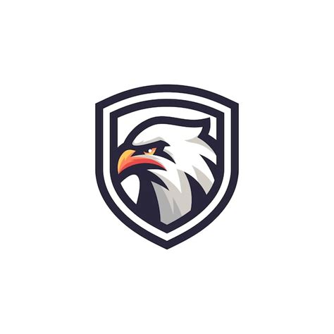 Premium Vector Hawk Eagle Raven Mascot Logo Design Vector