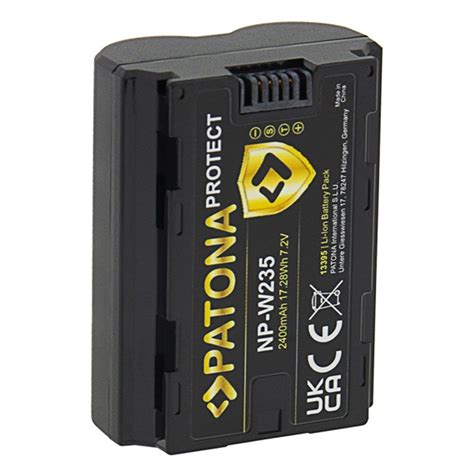 Batterie PATONA PROTECT Compatible Fujifilm NP W235