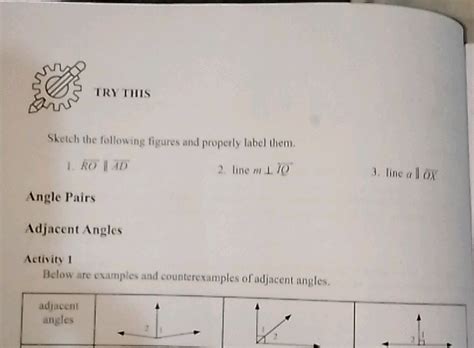 TRY TIIIS Sketch The Following Figures And StudyX