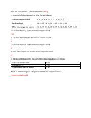 Exam1 PracticeProblemsKEY Pdf BIOL 260 Lecture Exam 1 Practice