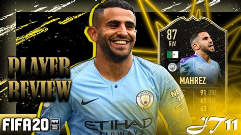 Fifa 20 Sif Mahrez 87 Player Review Youtube