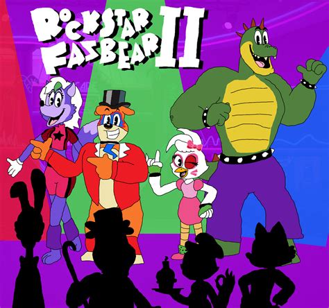 Ff Presents Rockstar Fazbear Ii By Merrieofficalarts On Deviantart