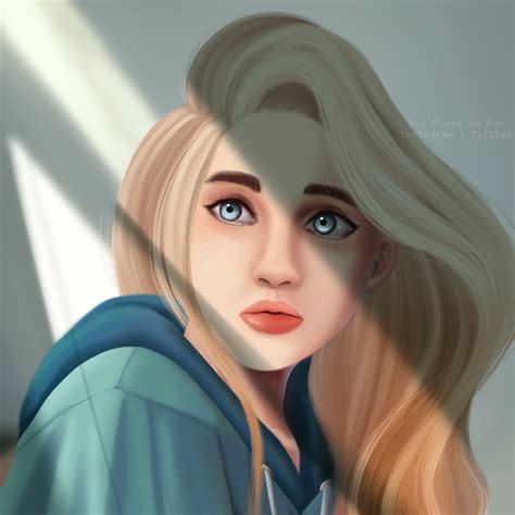 Blonde Hair Blue Eyes Clipart