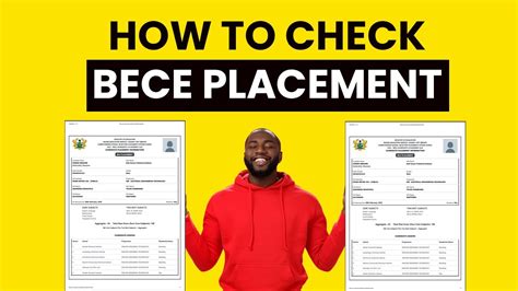 How To Check BECE Placement And Print BECE PLACEMENT TUTORIALS YouTube