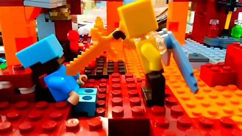Lego Minecraft Stopmotion Short Youtube