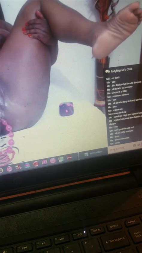 Ebony Black Asshole