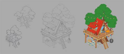 Tree House Concept Behance