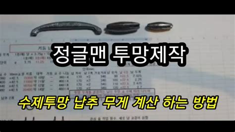 수제투망제작 투망납추무게계산공식 641v파지법 투망던지는법 투망배우기 투망강습 투망파지법 Cast Net Youtube