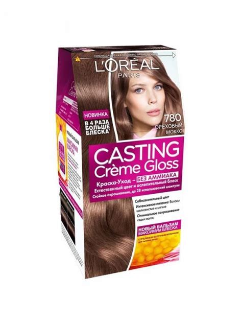 Loreal Краска для волос Casting Creme Gloss 780 Ореховый мокко цена ...