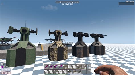 Drone Mech And Turret Props For Your Next Prefab Or Base They Are