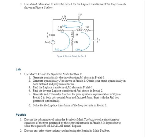 3 Use A Hand Calculation To Solve The Circuit For
