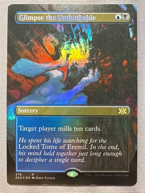 Glimpse The Unthinkable Foil Variant 378 Double Masters 2022 Kaufen