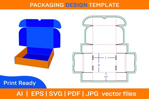 Mailer Box Template Generator At James Aviles Blog