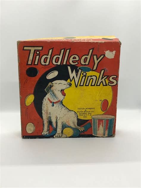 Tiddledy Winks Board Game Edition Etsy