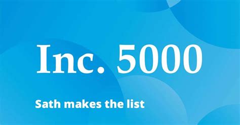 Sath Made The Inc List