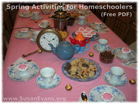 Spring Activities For Homeschoolers Free Pdf Susans Homeschool