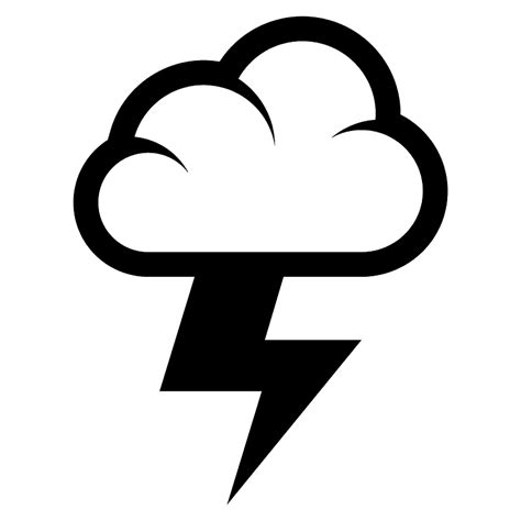 Nube Con Rayo Clipart Dibujos Animados Descargar Gratis Creazilla