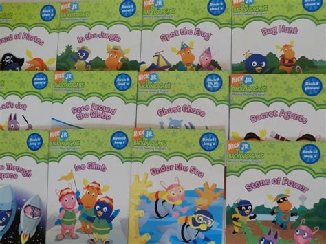 Backyardigans Phonics Books Set Of 12 Reading Program Nick Jr Learn To