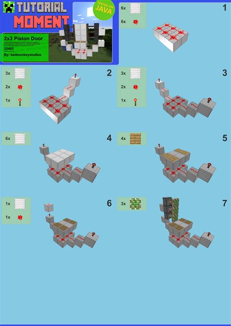 Minecraft Redstone Blueprints