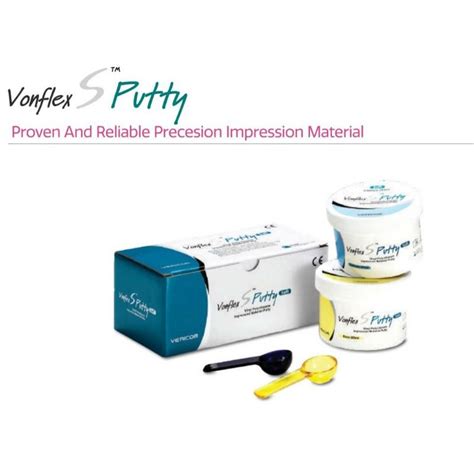 Jual Dental Bahan Cetak Gigi PUTTY Normal Setting Vonflex S Vinyl