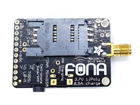 Fona Adafruit Mini Cellular Gsm Breakout Sma Version V1 Philippines