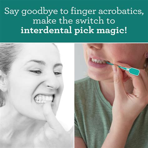 Gurunandas Super Soft Interdental Picks Gentle Gum Massage 100 Ct